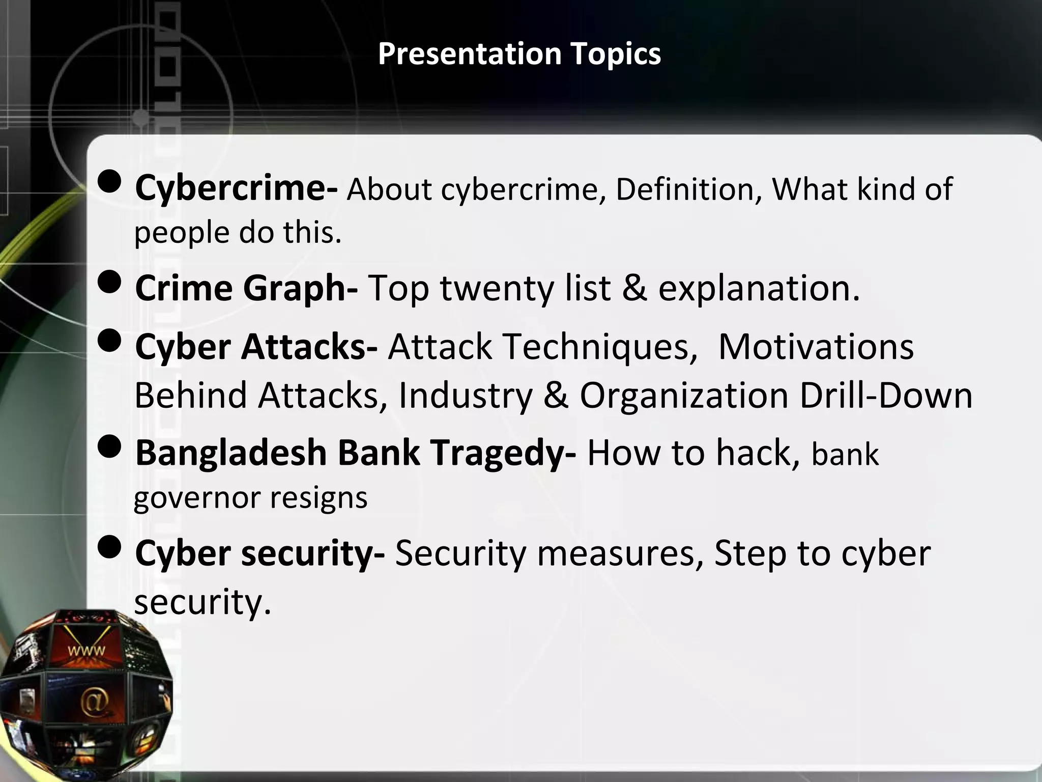 Cyber crime | PPT