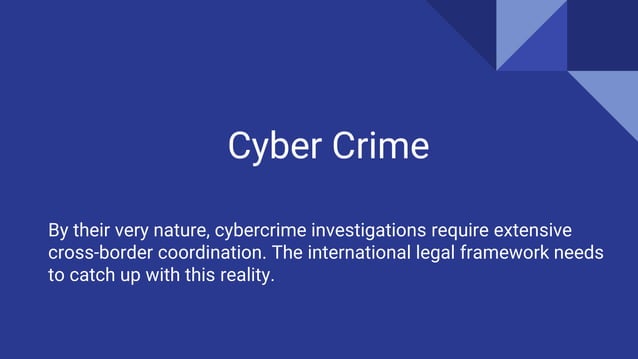 Cyber Crime | PPT