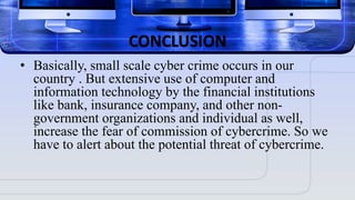 Cyber crime | PPTX