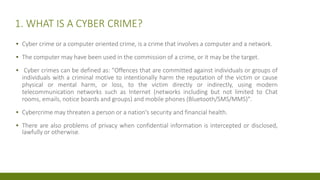 Cyber crime | PPTX