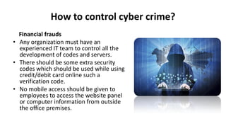 Cyber Crime and how to prevent it? | PDF