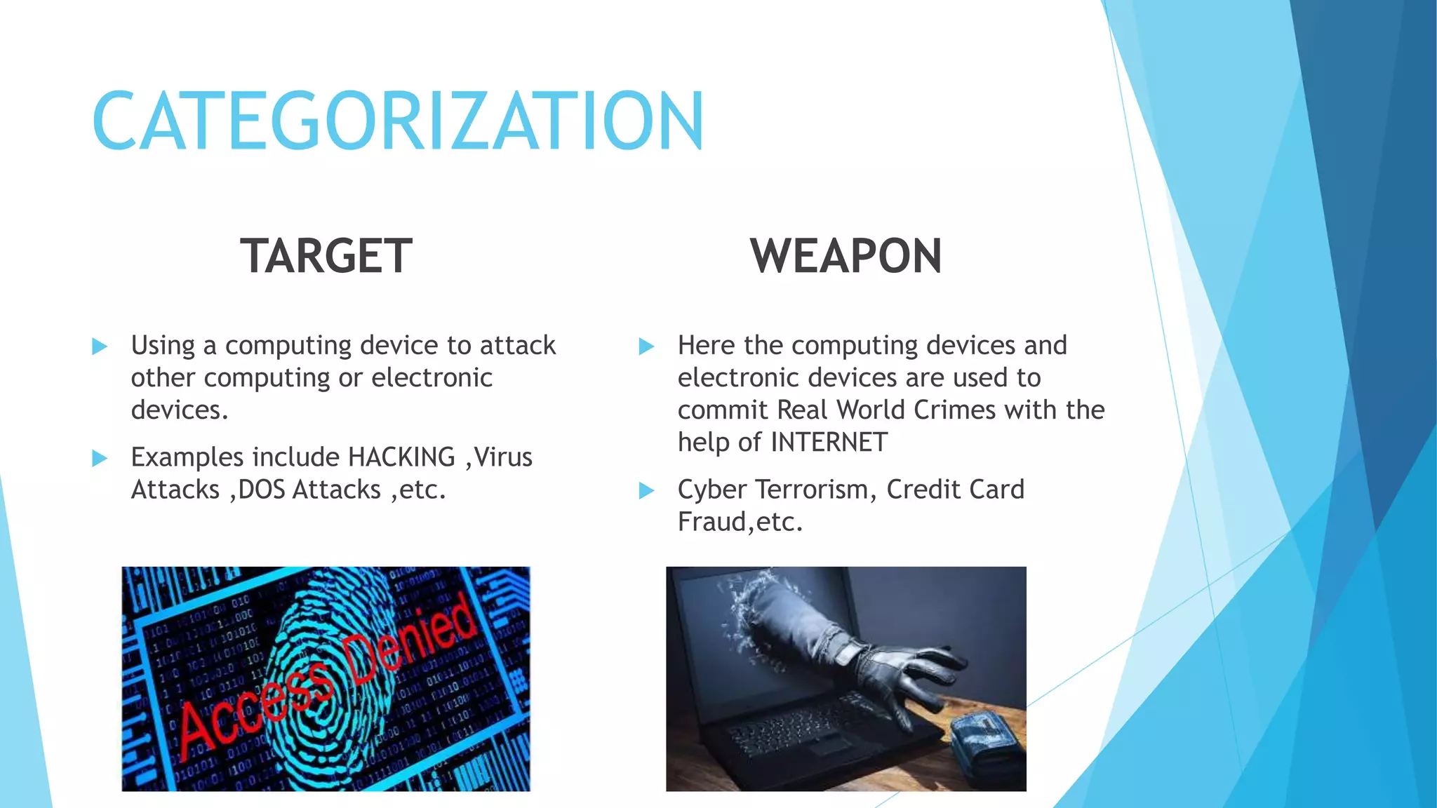 Cyber Crime and Security (Ways to protect yourself on the internet) | PPTX