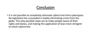 Cybercrime | PPT