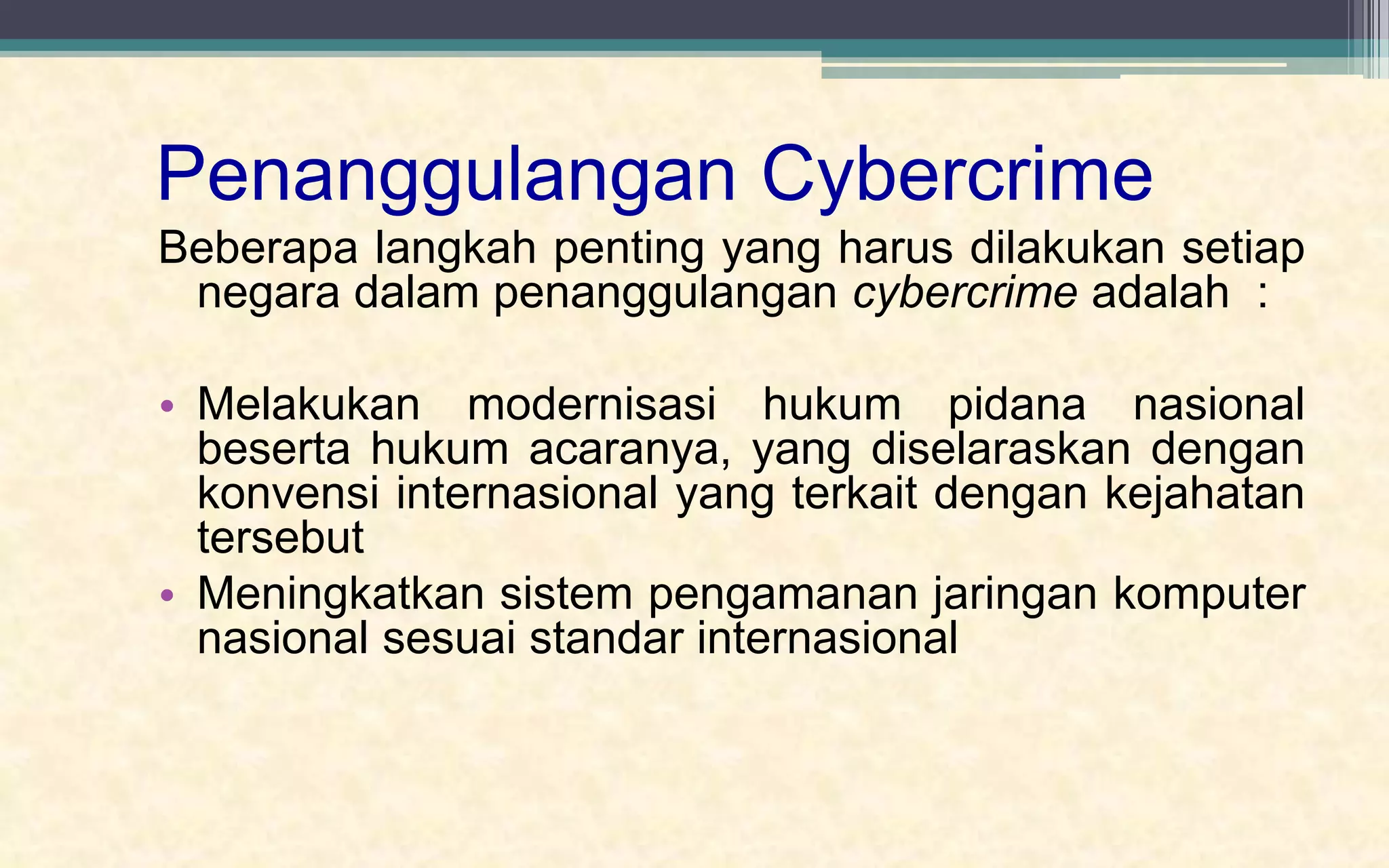 Cybercrime | PPT