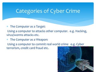 Cyber crime | PPTX | Antivirus Software | Computer Software and ...