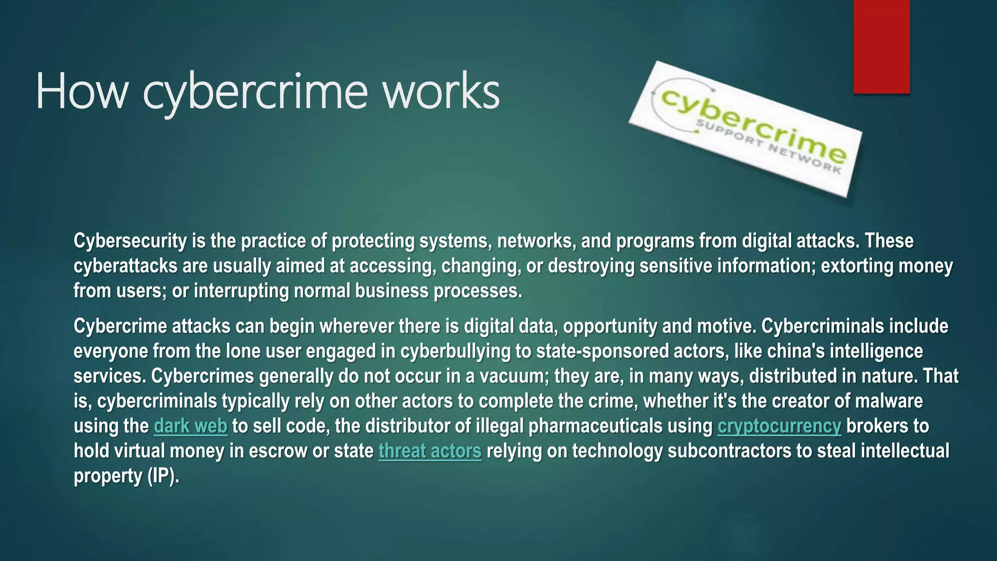 Cybercrime | PPT
