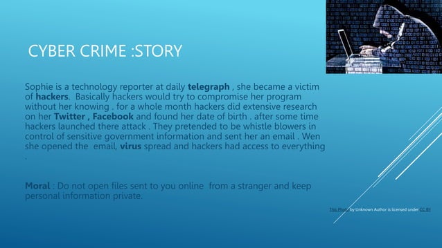 Cyber Crime.pptx | Crime & Harmful Acts to Individuals, Society & Human Right Violations ...
