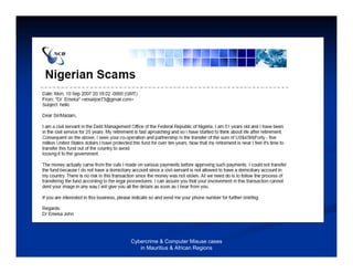 Cybercrime And Computer Misuse Cases | PDF