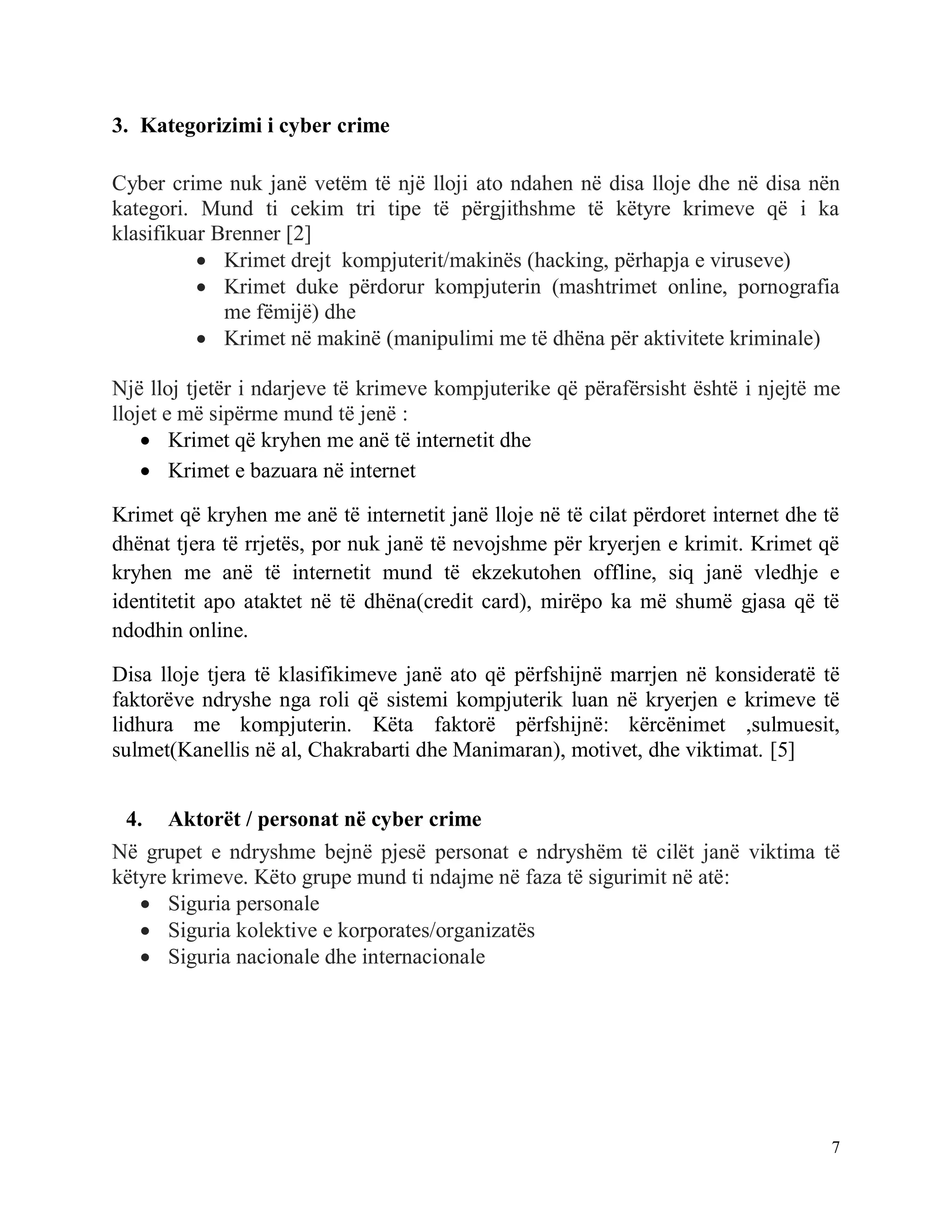 Cyber crime-Krimet Kibernetike | PDF