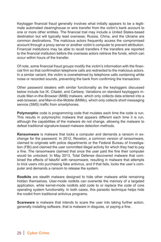 Cyber Crime Multi-State Information Sharing and Analysis Center | PDF