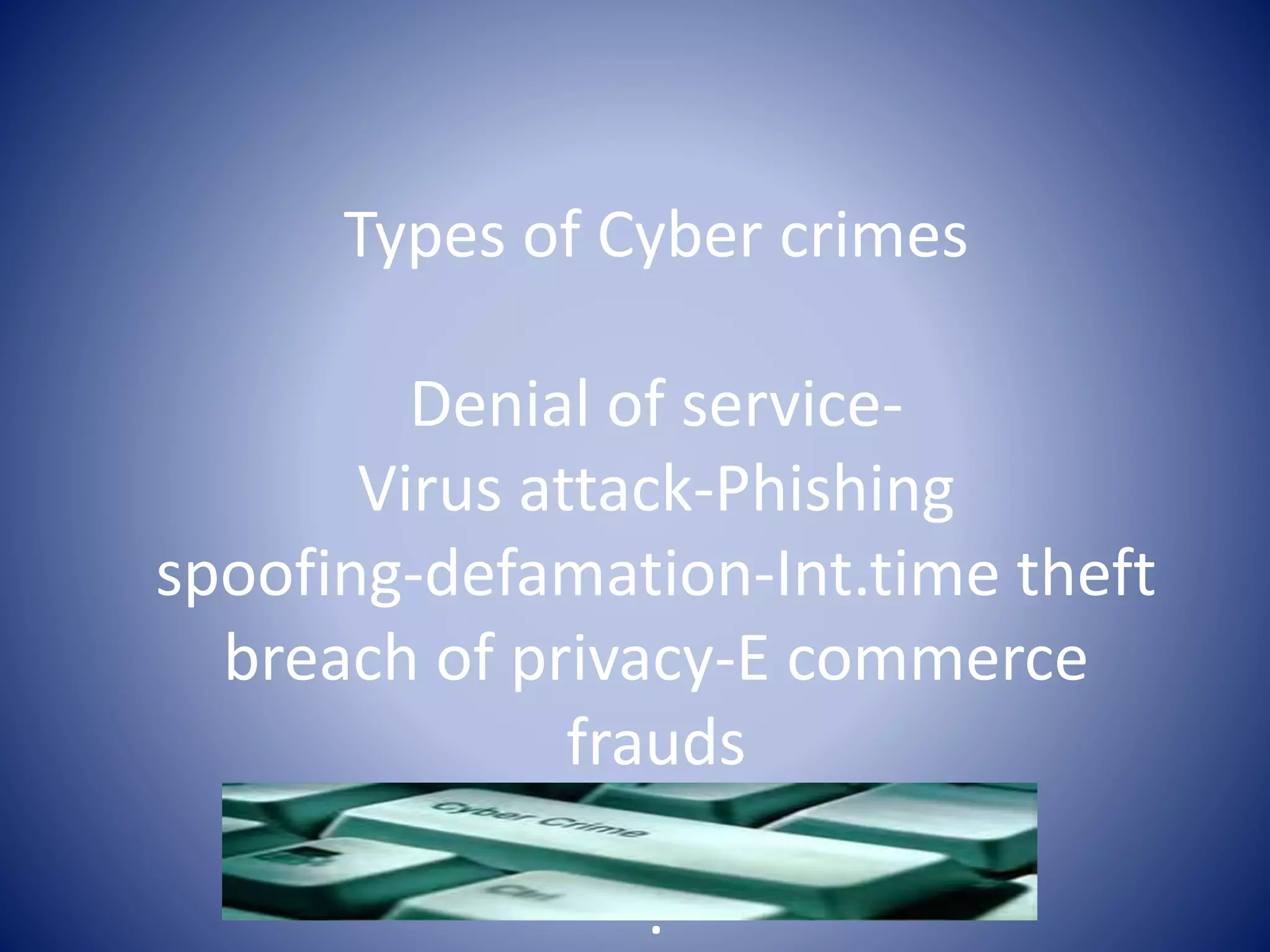 Cyber crime social media & family | PPTX