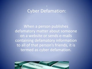 Cyber crime social media & family | PPTX