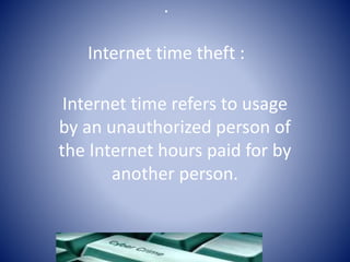 Cyber crime social media & family | PPTX