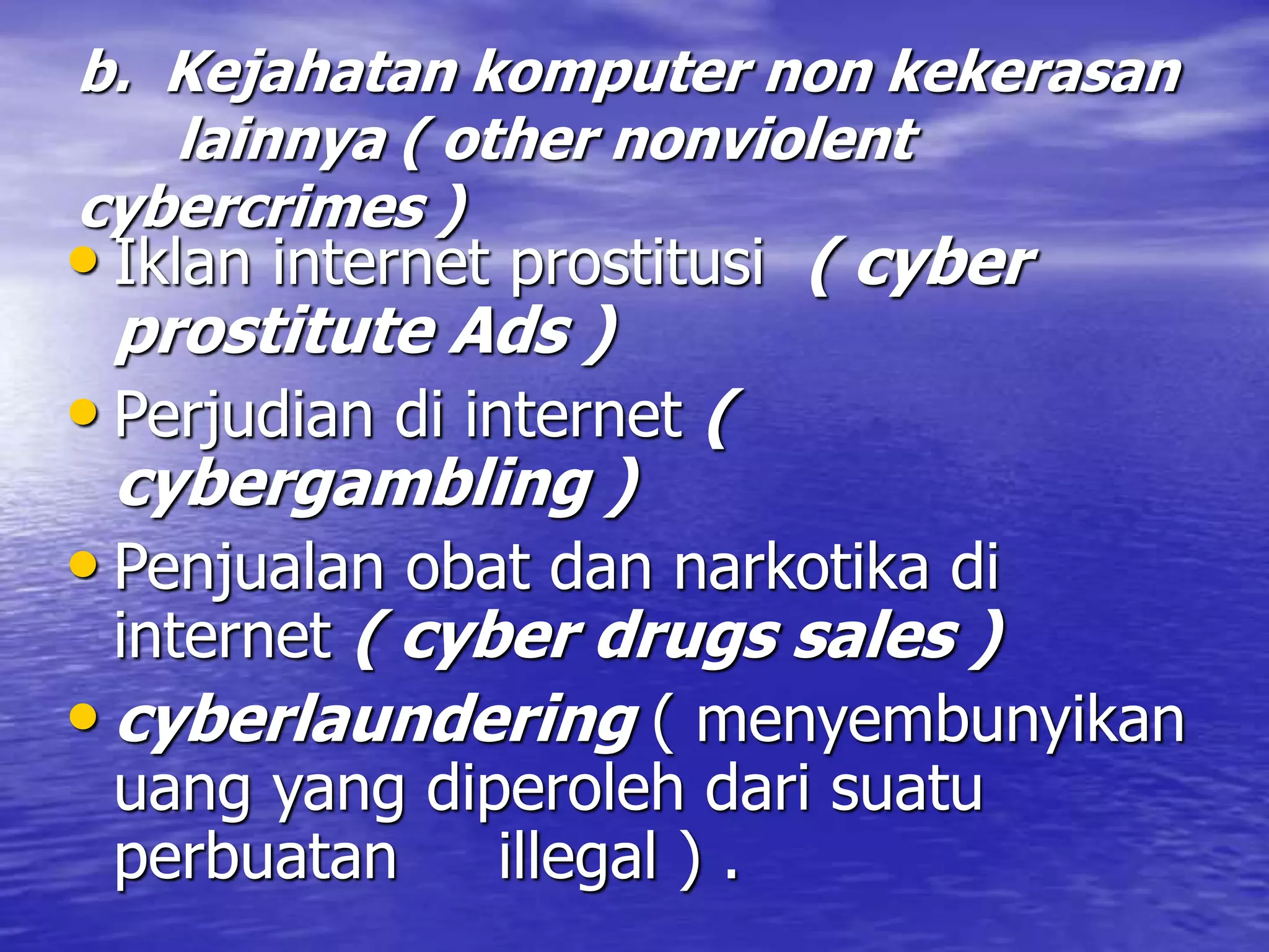 CYBERCRIME | PPT