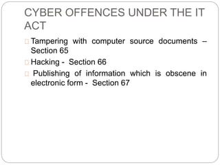 Cyber crime and cyber laws | PPTX