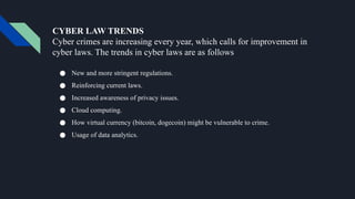 LANDSCAPE OF CYBER CRIME AND CYBER LAWS IN INDIA.pptx