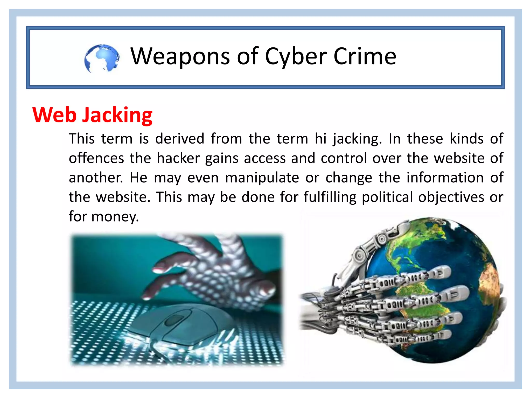 Cyber crime and cyber security | PPSX