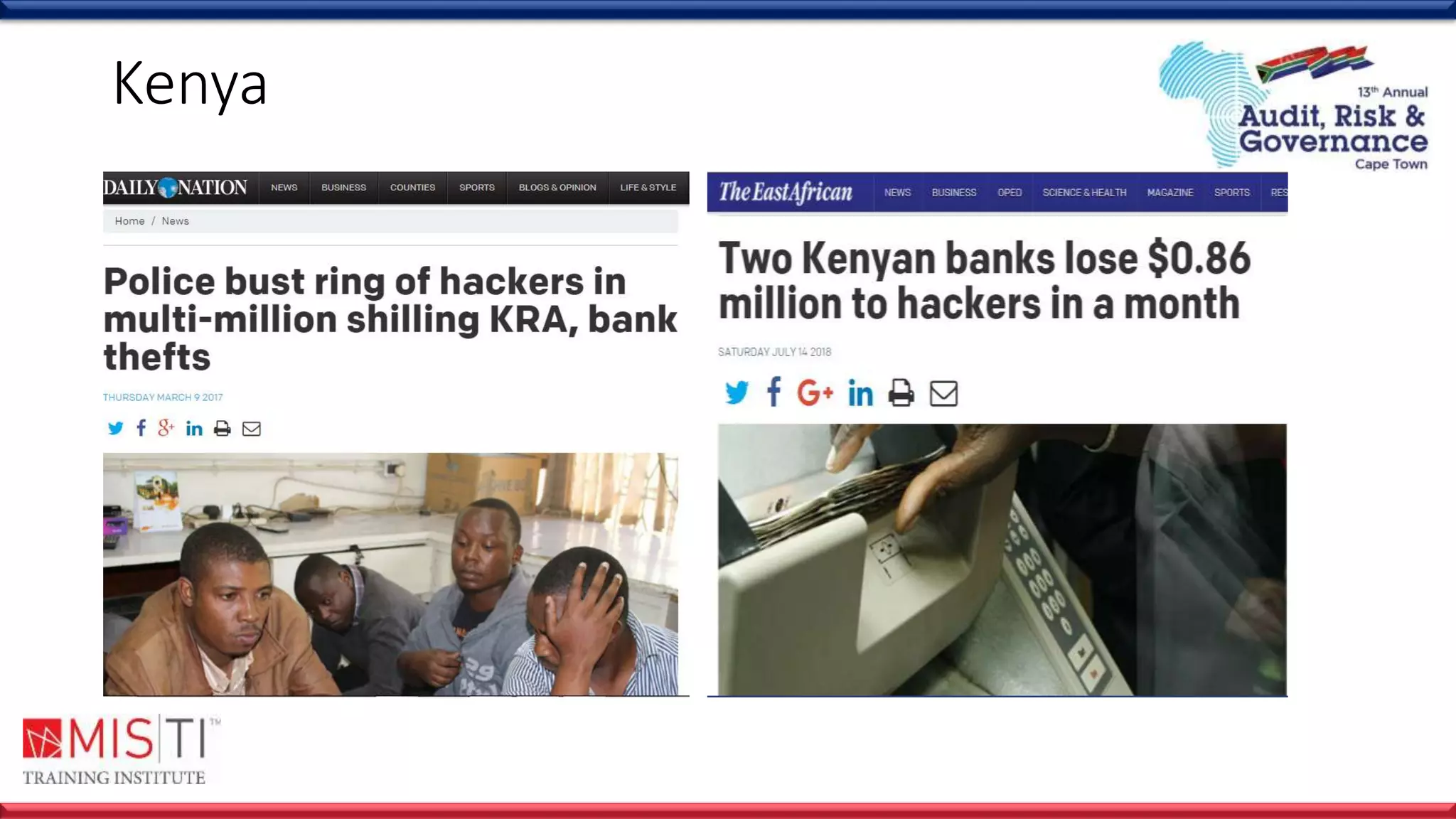 Cybercrime and Cybersecurity Governance: A Kenyan Perspective | PPTX