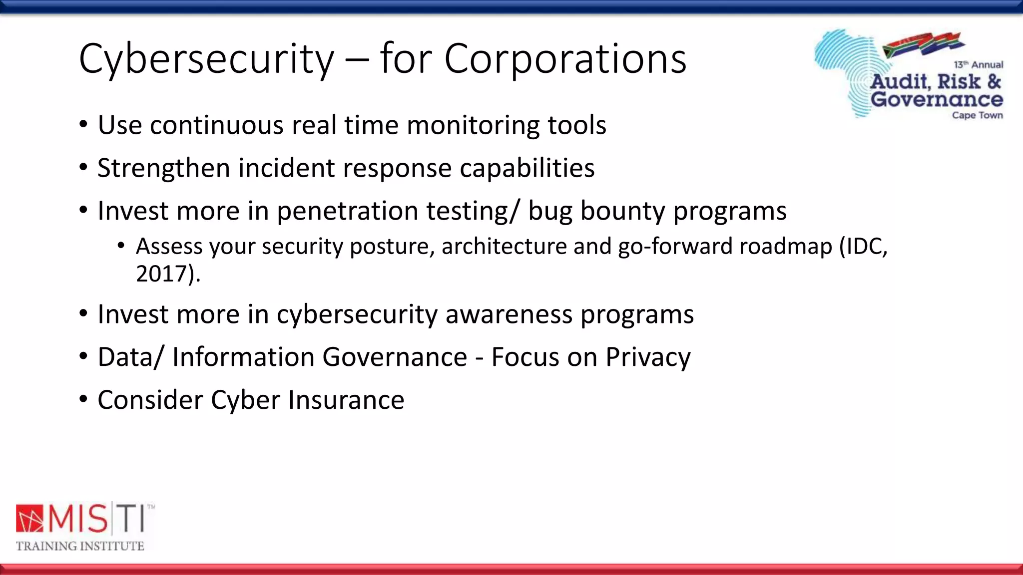 Cybercrime and Cybersecurity Governance: A Kenyan Perspective | PPTX