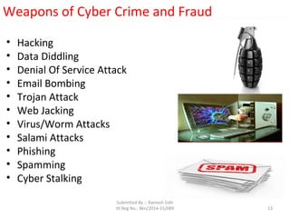 Cyber crime and fraud | PPT