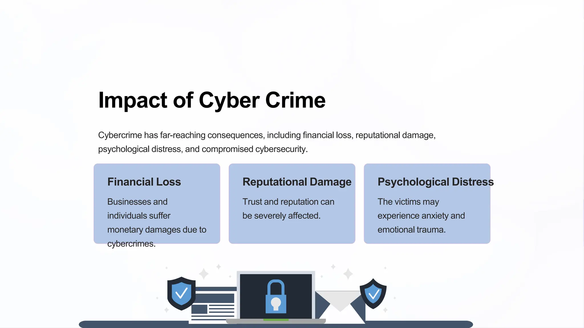 Power point presentation on Cyber Crime and Security | PPTX