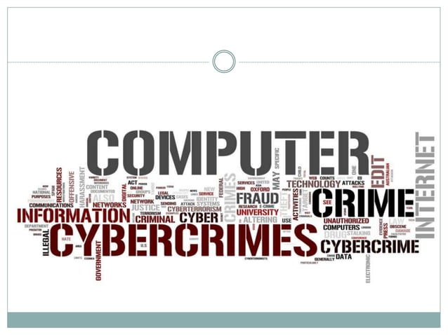 Cyber crime, cyber law and cyber ethics | PPTX