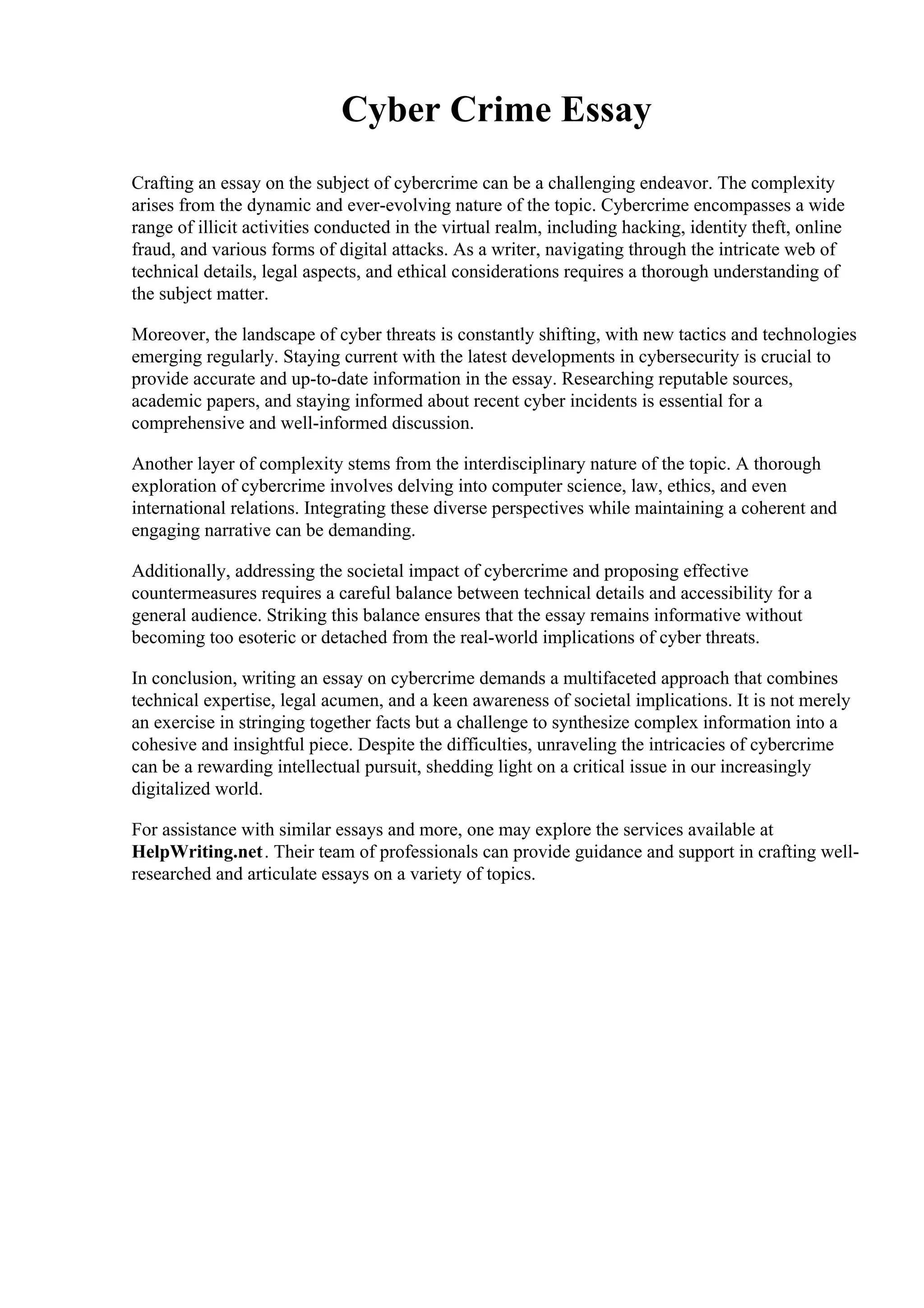 Cyber Crime Essay.pdf