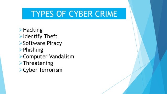 Cyber crime final