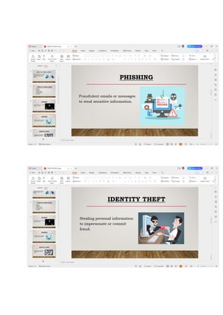 Pedagogy of computer science Presentation On cyber crime .docx