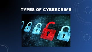Cyber crime in the digital age | PPT