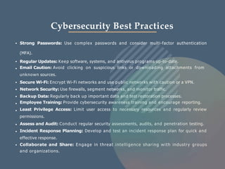 Cybercrime Investigation | Cybersecurity | PPT | PPTX