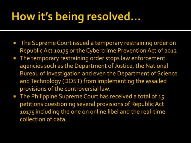 Cybercrime law in the philippines | PPTX | Internet Safety | Parenting
