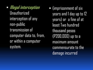 Cybercrime law legality report | PPT