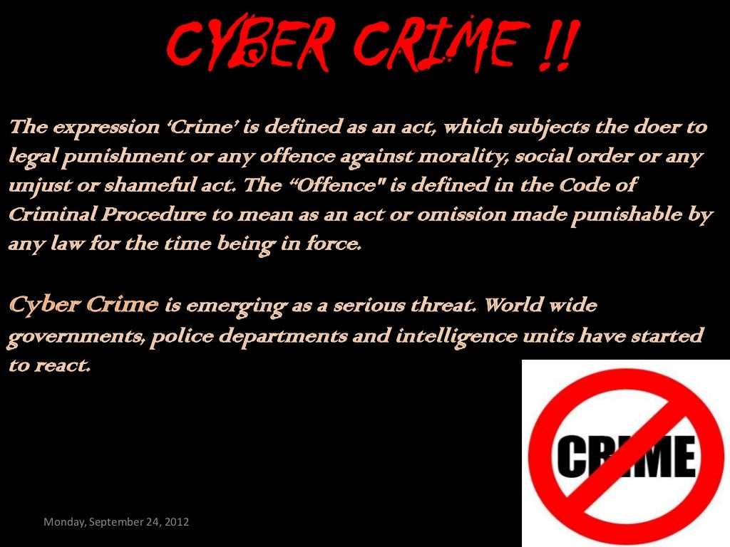 Cyber crime ppt