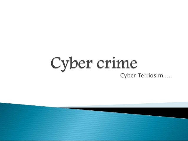 Cyber crime ppt