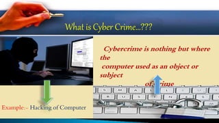 Cyber Crime & Security | PPT