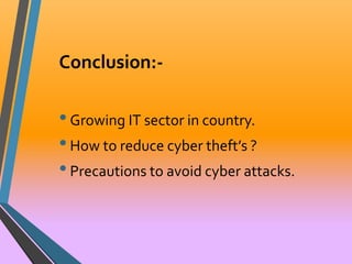 CYBER CRIME PRESENTATION PART 2 BY KRISHNAKNT ARUNKUMAR MISHRA | PPTX ...