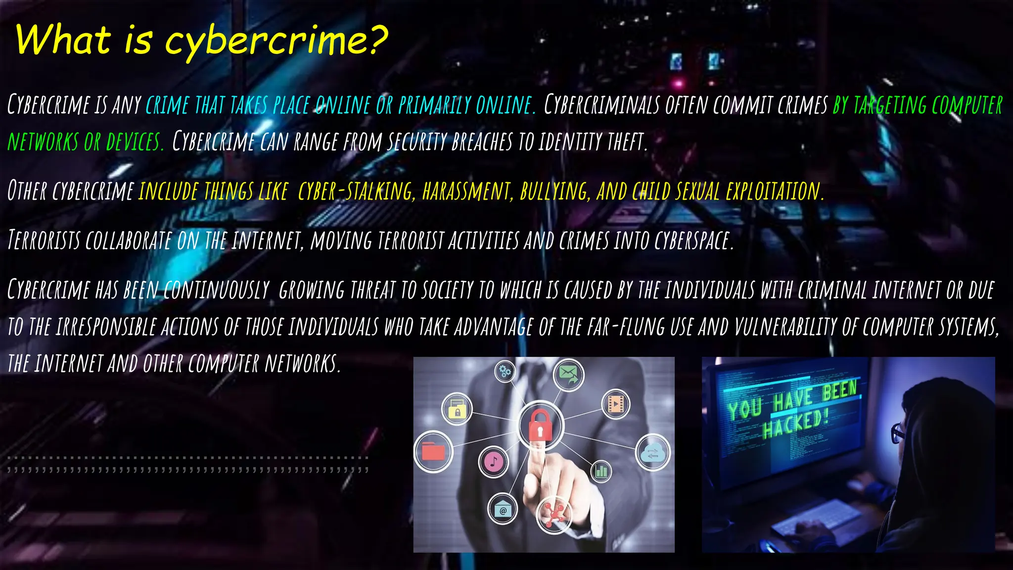 CyberCrime Preventions Artificial intelligence | PPT