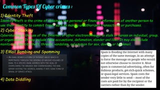 CyberCrime Preventions Artificial intelligence | PPT