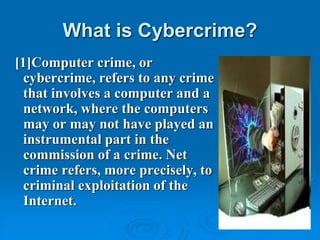 cyber crime | PPTX