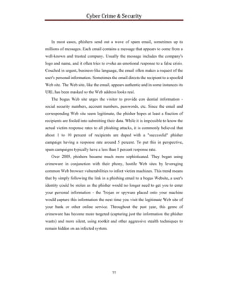 Cyber crime report | PDF