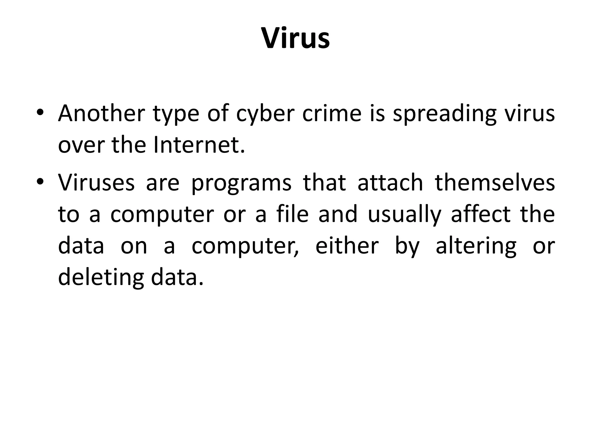 Cyber crimes | PPTX