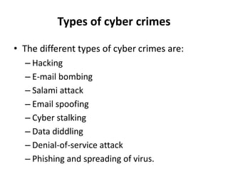 Cyber crimes | PPT
