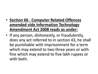 CYBER CRIMES AND IT ACT.pptx