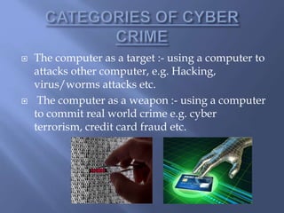 Cyber Crime and Security | PPTX