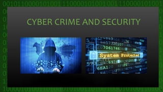 Cyber crime & security | PPT