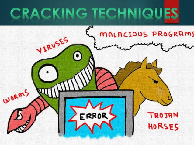 Hacking Vs Cracking in Computer Networks | PPT