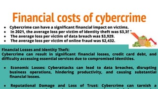 CYBERCRIME VICTIMS | PPTX | Crime & Harmful Acts to Individuals ...