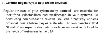 Cyber Data Breach Review_ Key Steps to Protect Your Business in the ...