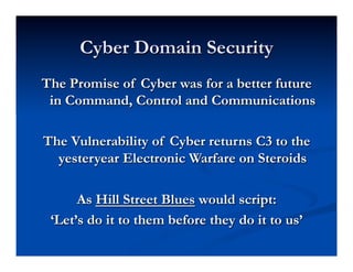 Cyber Domain Security | PDF
